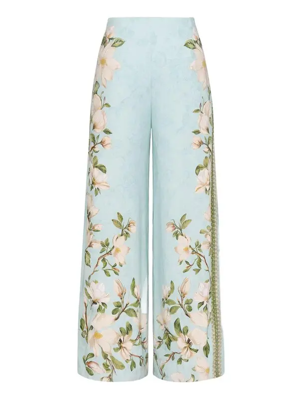 RAISHMA Hilda Trousers - Blue