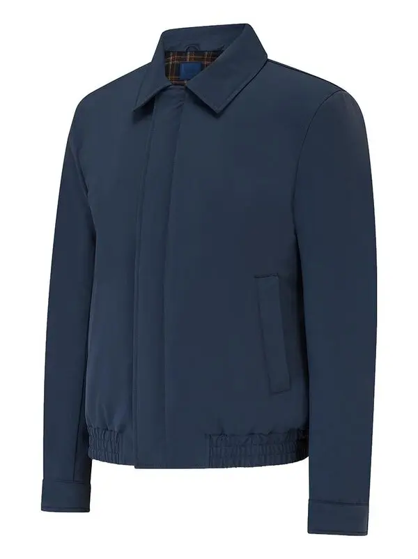 GUARDS LONDON Wheatly Showerproof Harrington Jacket Airforce - Blue