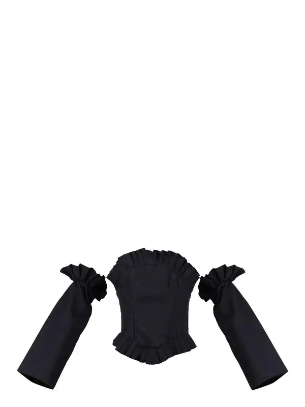 GUILLAUME ALEXANDRE Charlotte Corset - Black