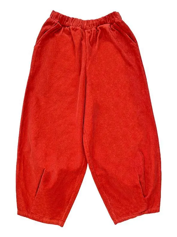 MABLI Cord Pants Vermillion - Red
