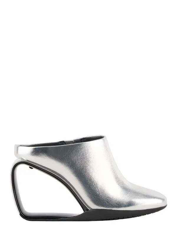 United Nude Mobius Mule Hi - Silver