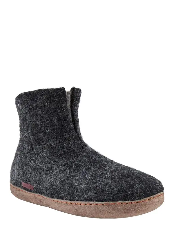 BETTERFELT High Boot With Suede Sole - Black