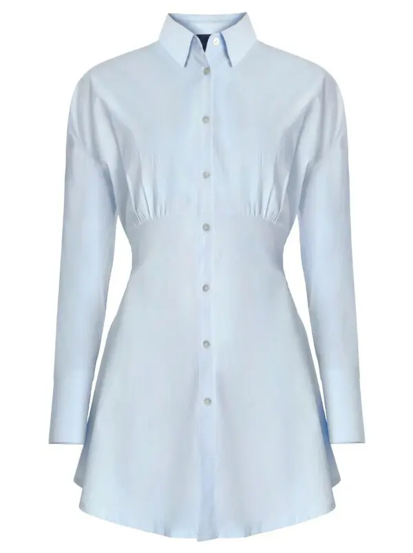 OW Elia Shirt Dress - Blue