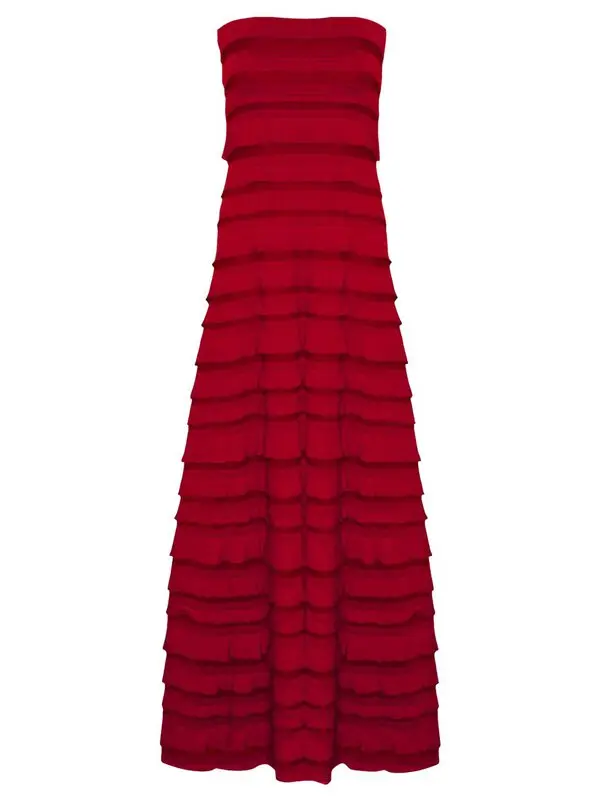 SACHA DRAKE Maddison Dress In Cherry - Red