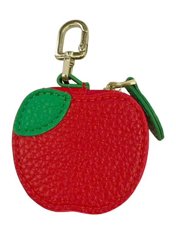 LILLY LOVES Apple Bag Charm Purse - Red