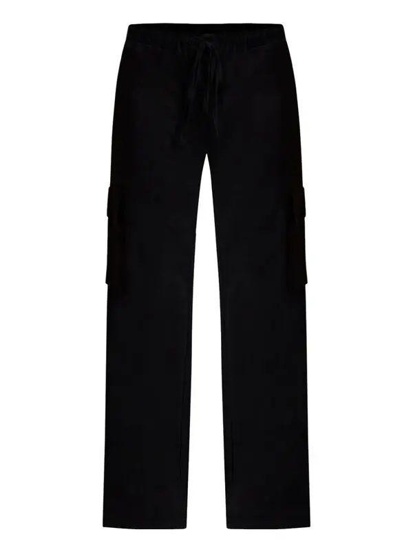 KNOWN SUPPLY Organic Cotton Cargo Pants Camino - Black