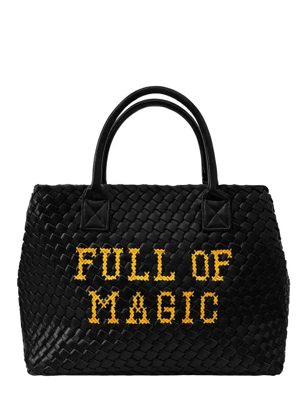 LILLY LOVES Vegan Full Of Magic Bag - Black