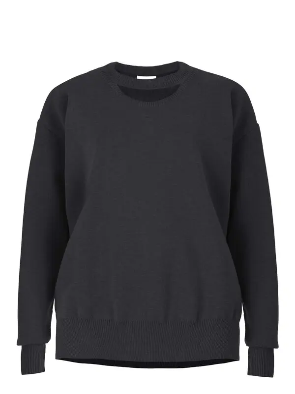 SALANIDA Rotondo 100% Merino Jumper - Black
