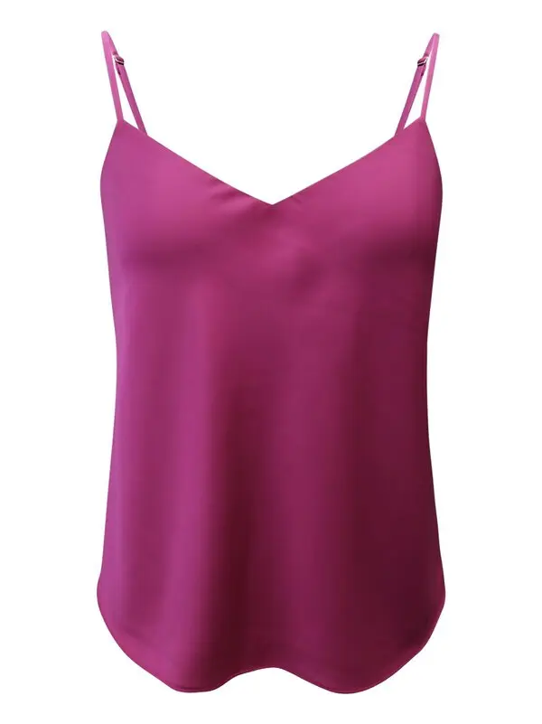 RIVIERA SOIRÉE Bardot Satin Camisole - Pink