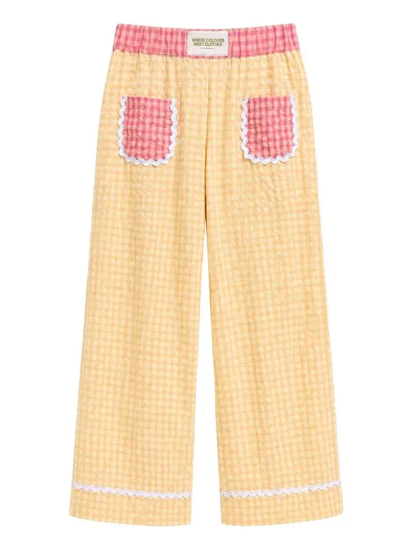 Mind Traveler Greta Vanilla Trousers - Yellow