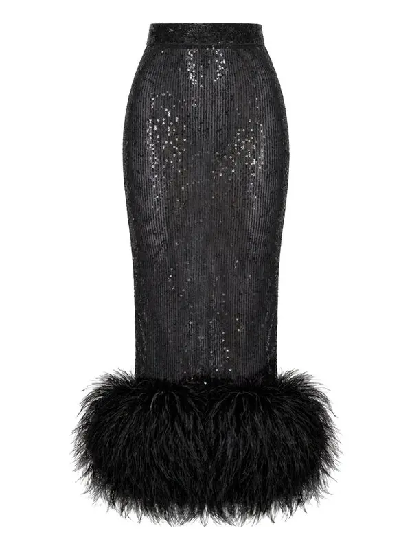 OSCARMORRIS Bianca Skirt - Black