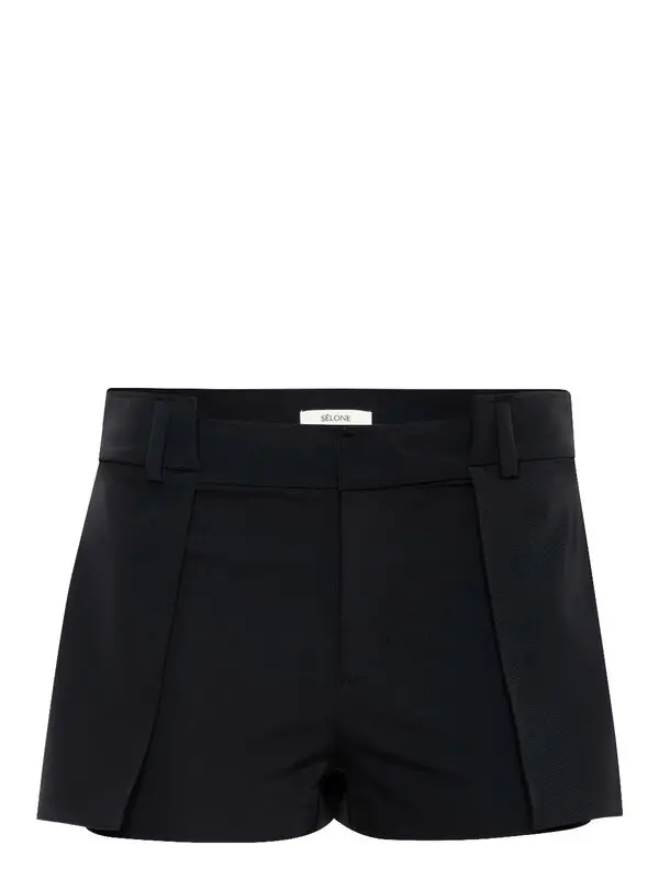 Sélone Elen Double Layer Shorts - Black