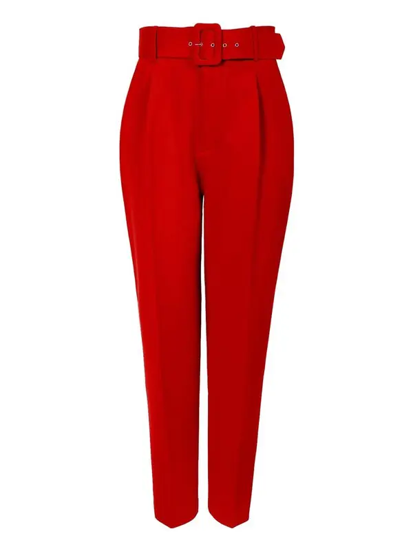 AGGI BY HALEWSKI Tracey True Trousers - Red