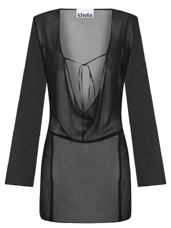KHELA THE LABEL No Rush Dress - Black