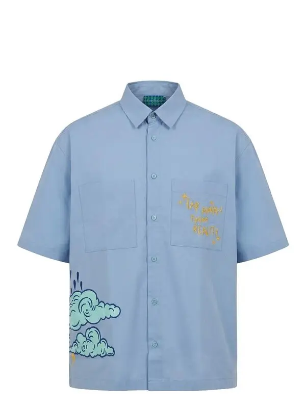 KING NAKED Another Diion Shirt - Blue