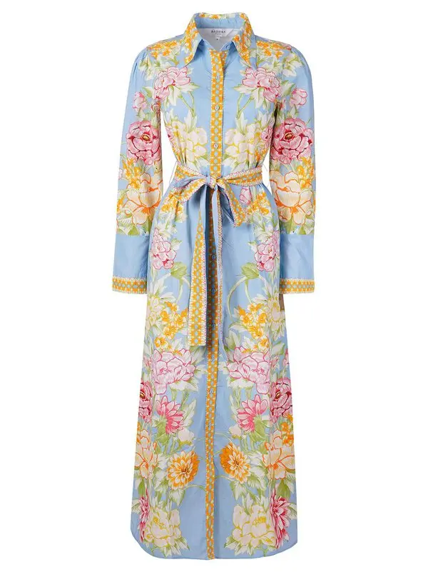 RAISHMA Ava Dress - Blue