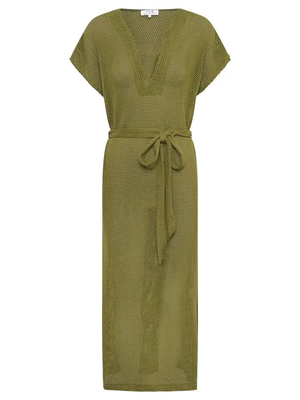 ARMS OF EVE Piza Dress Pistachio - Green