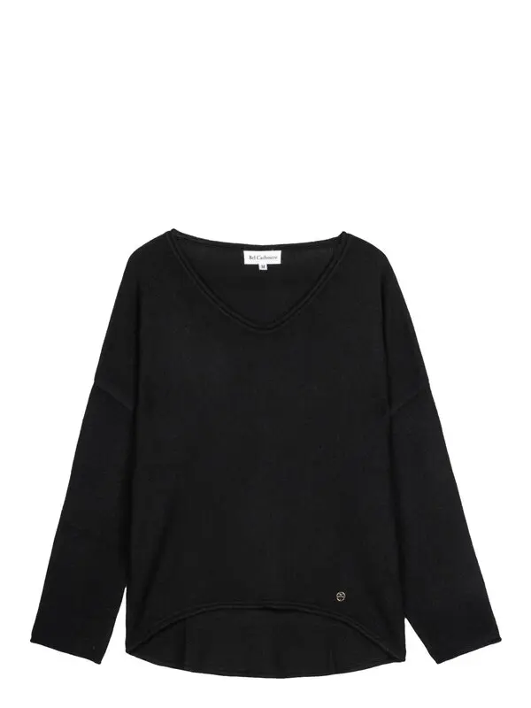 BEL CASHMERE Anais Cashmere Sweater - Black