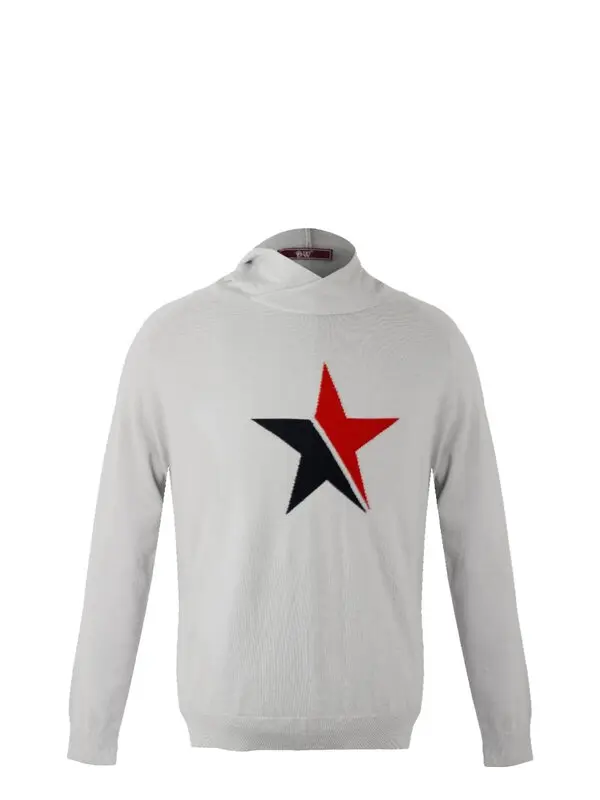 DAVID WEJ Jayden Star Hoodie - Grey