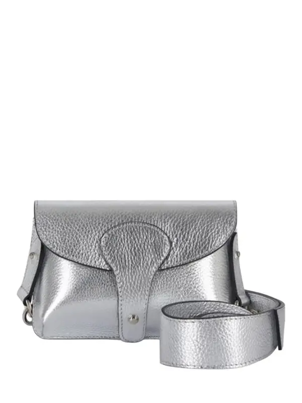 BETSY & FLOSS Large Luca Crossbody Bag - Silver