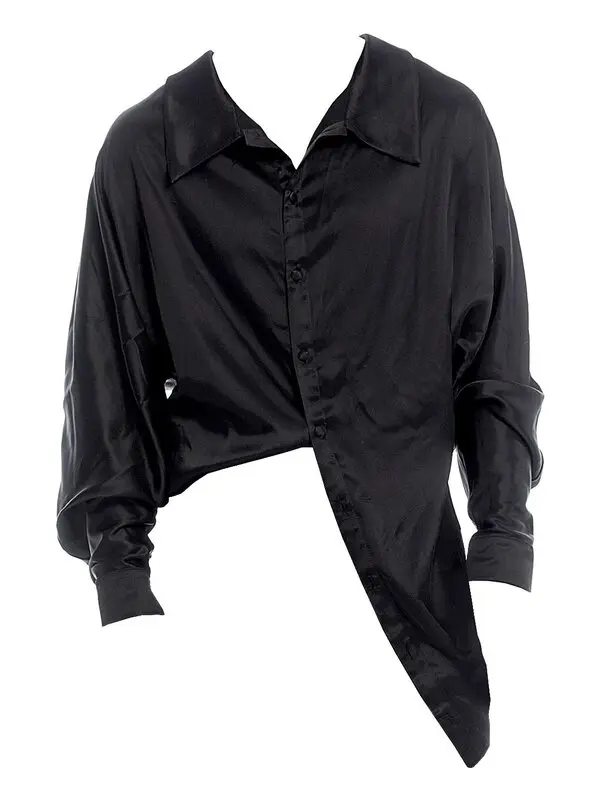 MAISON BOGOMIL Loose Silhouette Shirt - Black