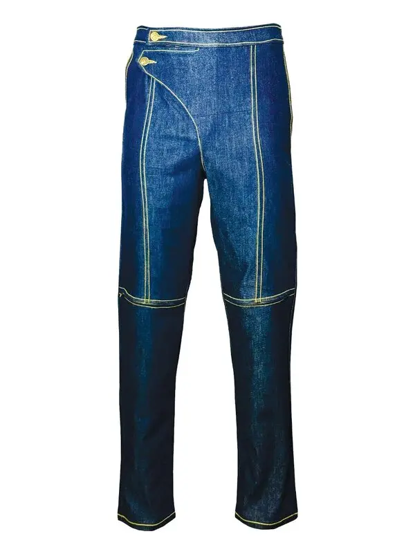 Chuks Collins Stylish Denim Limited Edition Diffusion Collection Tasou The Athletic Side Of Us - Blue