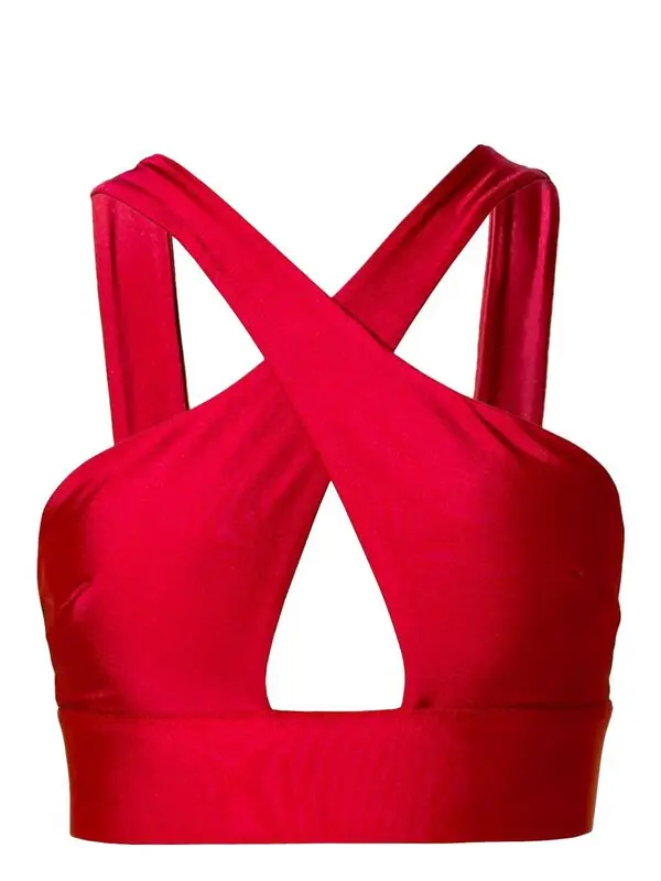 AGGI BY HALEWSKI Isla Lollipop Top - Red