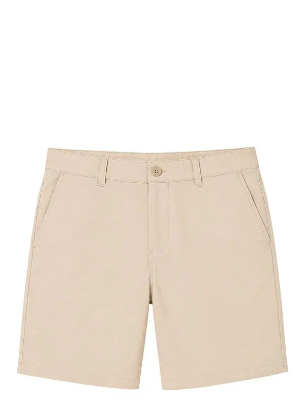 ASHITA FERNANDES Neutrals Adil Shorts - Beige/black