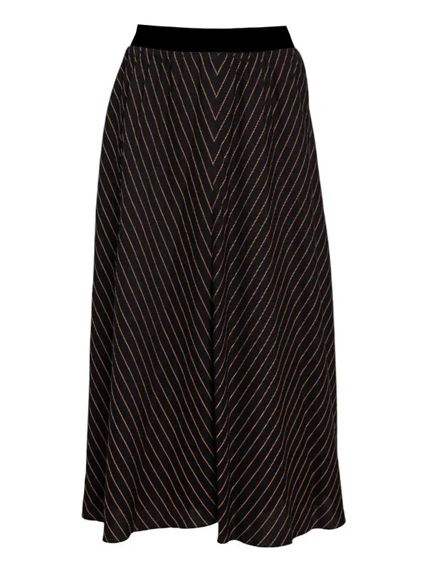 ARTISTA Neutrals Hidden Lane Skirt - Black