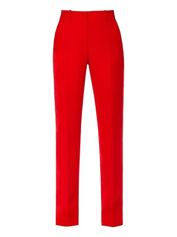 AGGI BY HALEWSKI Lesly Fiery Tailo Suit Trousers - Red