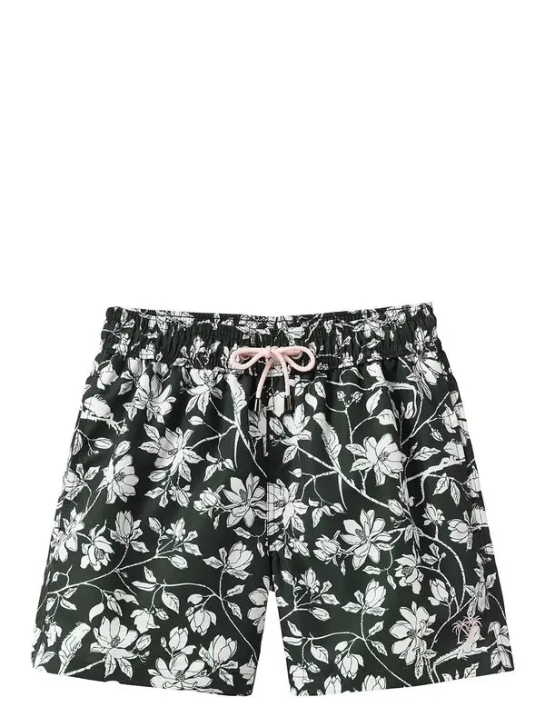 PINK HOUSE Swim Shorts Iguana Spruce - Green