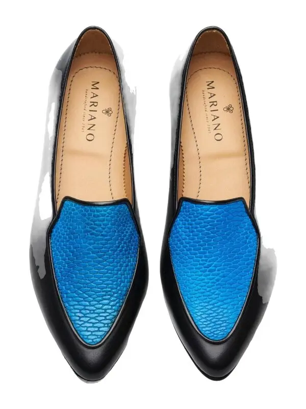 MARIANO SHOES Alqueva Loafers Black - Blue