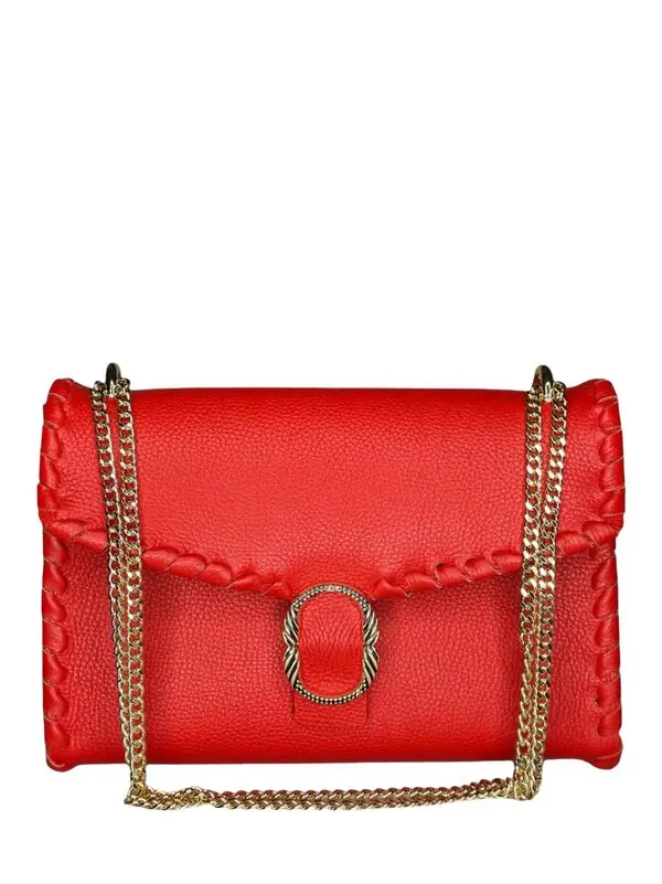RUJ HERITAGE Shoulder Bag Rosso Tomato - Red