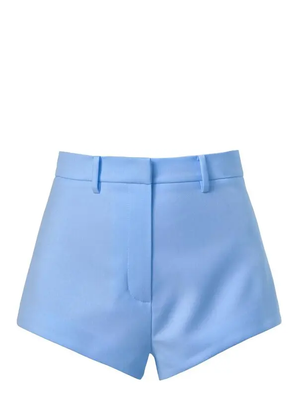 AGGI BY HALEWSKI Cori Microshorts - Blue