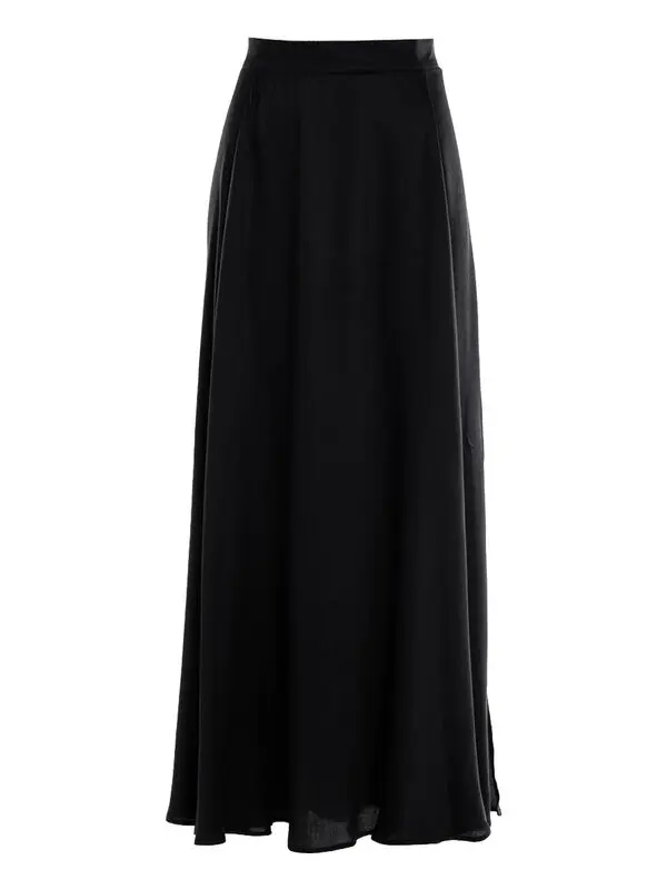 HELENE GALWAS Anastasia Maxi Skirt Viscose - Black
