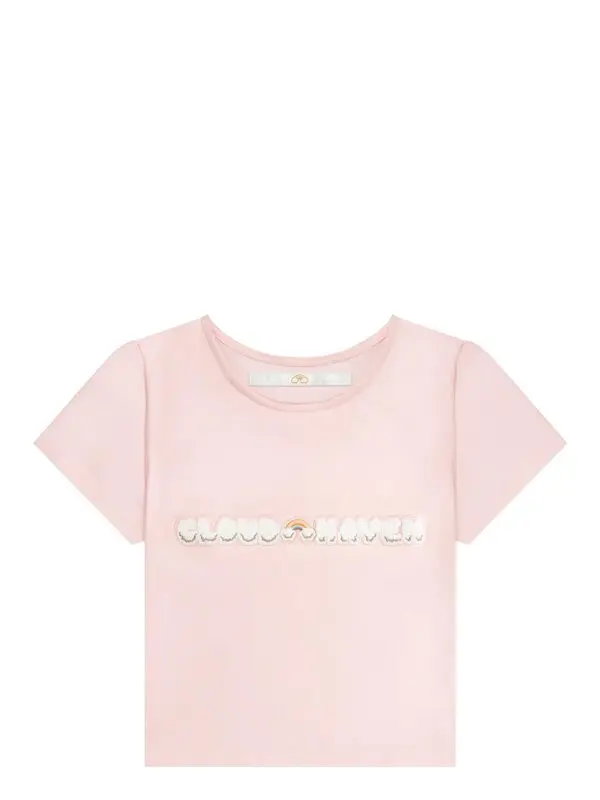 CLOUD HAVEN Baby Tee - Pink