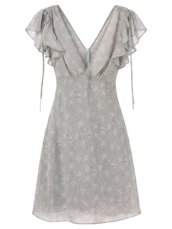 BELSIZE25 Butterfly Mini Dress - Grey