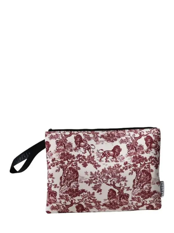 POP UPS BRAND Laptop Sleeve Lion Toile - Red