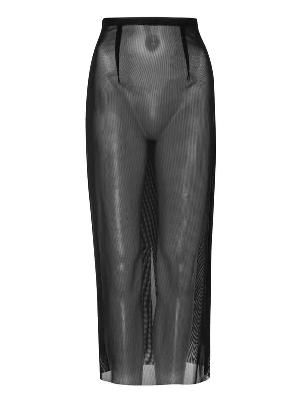LAHIVE Jess Sheer Mesh Slip - Black