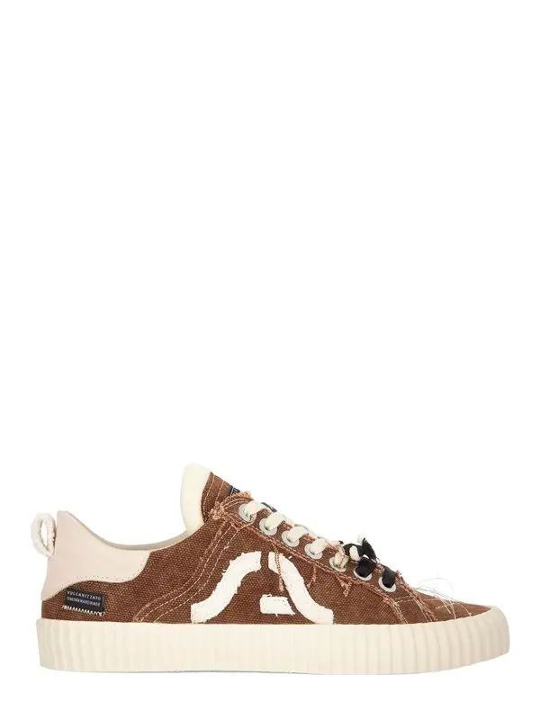 SPRINGA | UNIQUE VULCANIZED SNEAKERS ITALIAN HANDMADE Wavy Olona Sneakers - Brown