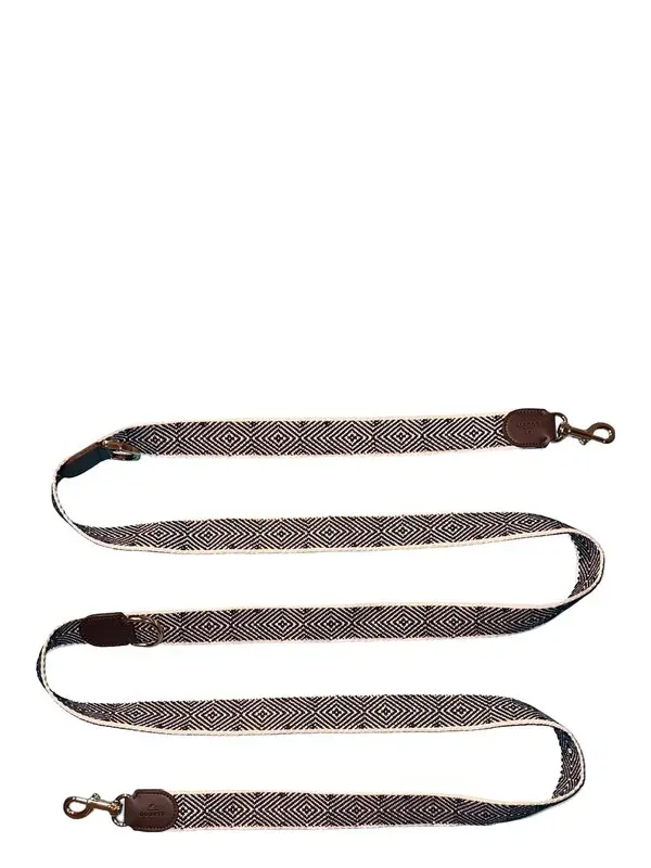 ALECOO Ethno Dog Leash Aponi Navy Adjustable - Blue