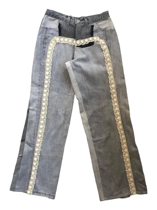JUAN VG Lace Jeans - Grey