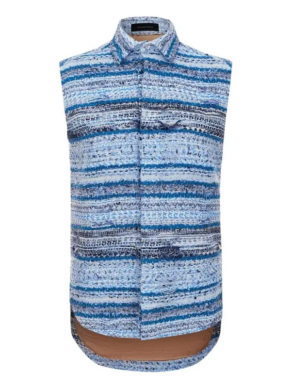 RUE AGTHONIS Noce Top - Blue