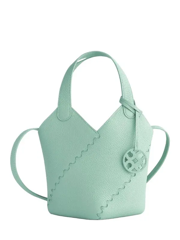 ORANGE CUBE Modern Basket Bag Aqua - Blue