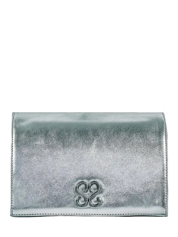STESSA BY SARAH The Molly Luxe Clutch - Silver