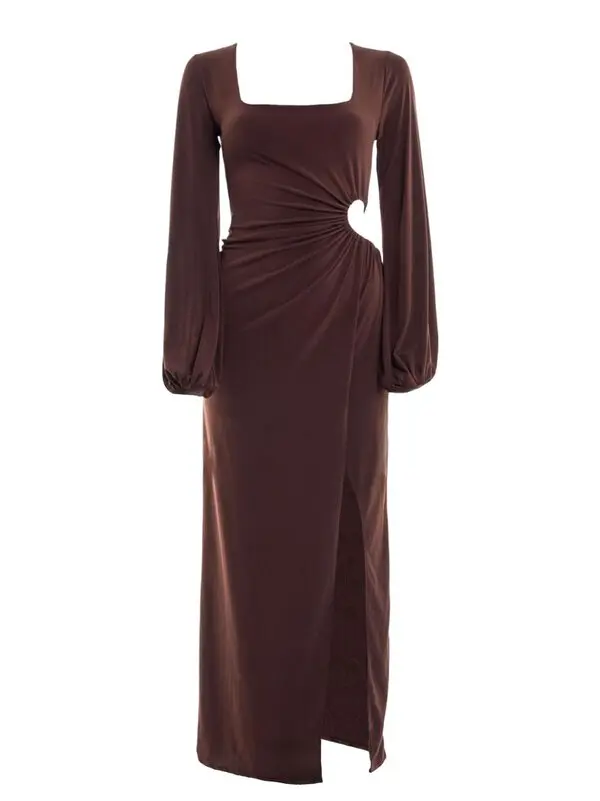 CHIARELLA Emperatriz Dress - Brown