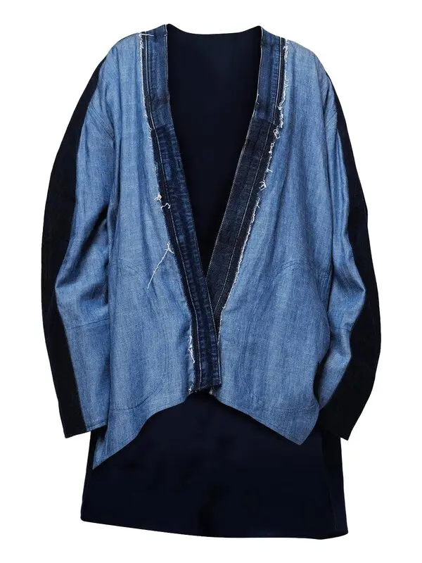 STORY WEAR Kimono Third Edition Short Mid - Blue