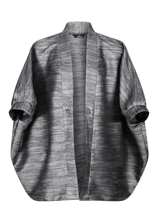 LIONESS BY TF Sand Storm Short Kimono - Silver