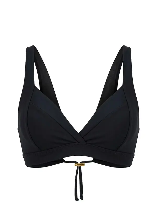 SEROTONE SWIM The Plunge Swim Bra - Black