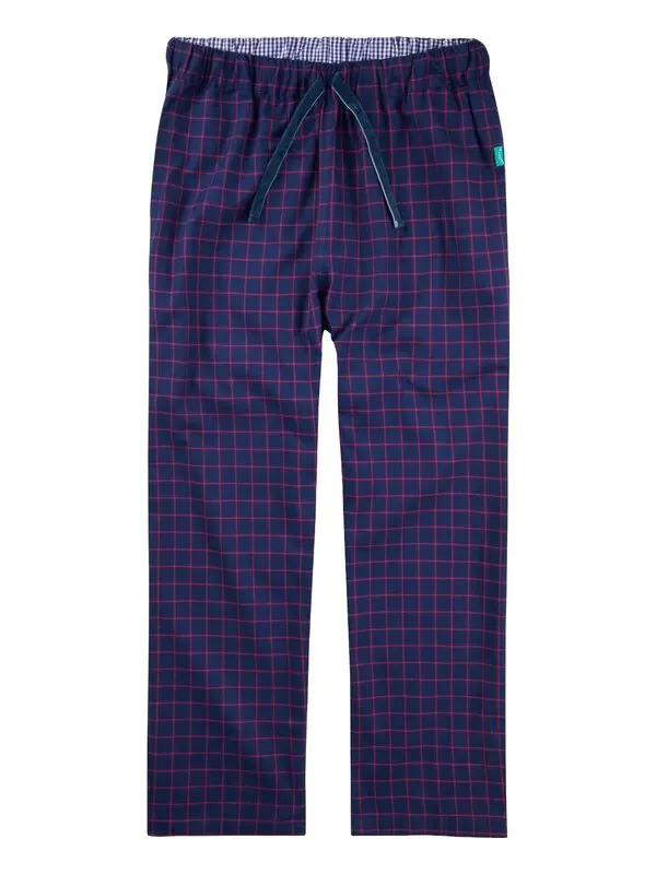 LOUNGERS Loungewear Trousers-pants Atlantic Puffin Design Long Length - Blue